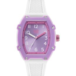 Ice Watch Quarzuhr ICE-WATCH "ICE boliday - Kids - Plastic - Small - 3H", wei&szlig;, Armbanduhren, M&auml;dchen, Quarzuhr, Armbanduhr, Kinderuhr, M&auml;dchenuhr, Jungenuhr, Silikonarmband