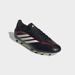 Fu&szlig;ballschuh adidas Performance "COPA PURE IV LEAGUE FIRM GROUND", Gr. 43, core schwarz, ftwr wei&szlig;, lucid rot, Synthetik, Schuhe Fu&szlig;ballschuh, Au&szlig;ensohle f&uuml;r feste B&ouml;den
