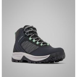 Wanderschuh Columbia "TRANSVERSE&trade; HIKE WATERPROOF", Damen, Gr. 38, schwarz, sage leaf, Leder, Schuhe Wanderschuh, wasserdicht