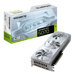 Gigabyte Grafikkarte "GeForce RTX 5070 EAGLE OC ICE SFF 12G Grafikkarte - 12GB GDDR7, 192 Bi", ohne farbbezeichnung, Grafikkarten, Grafikkarte
