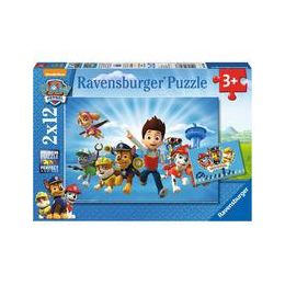 Ravensburger Kinderpuzzle Ryder und die Paw Patrol 2x 12 Teile