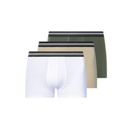 esmara Men Herren Boxer, 3 St&uuml;ck (gr&uuml;n/beige/wei&szlig;, 8/XXL) 100391537004