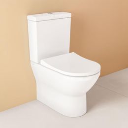 Vitra Integra Stand-WC back to wall mit VitraFlush 2.0, 7043B003-0585, back to wall
