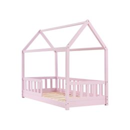 Juskys Kinderbett Marli_STR_OS (Rose, 160 x 80 cm)"" 100375427003