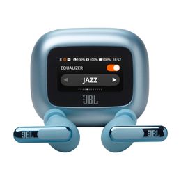 JBL wireless In-Ear-Kopfh&ouml;rer "LIVE BEAM 3", blau, B:10cm H:6cm T:19cm, Kopfh&ouml;rer, True Adaptive Noise Cancelling, IP55, Personi-Fi 3.0, wireless In-Ear-Kopfh&ouml;rer