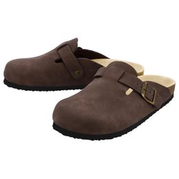 Esmara&reg; Herren Clog Tieffu&szlig;bett (Braun, 44) 100399174010