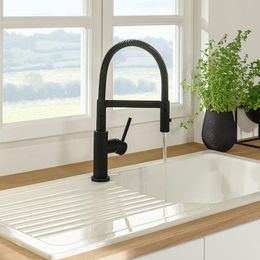 Villeroy & Boch Villeroy & Boch Steel Expert Compact Window K&uuml;chenarmatur Vorfenstermontage, schwenkbar, 92990006,
