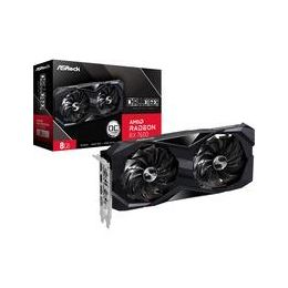 Asrock Radeon RX 7600 Challenger 8GB OC, Grafikkarte RDNA 3, GDDR6, 3x DisplayPort, 1x HDMI 2.1