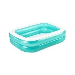 Bestway Family Pool "Blue Rectangular", Schwimmbad blau/wei&szlig;, 201cm x 150cm x 51cm