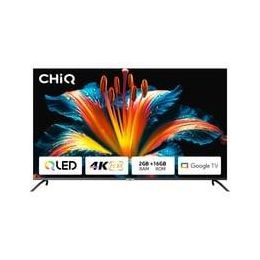 U50QM8V, QLED-Fernseher 126 cm (50 Zoll), schwarz, Ultra HD/4K, Triple Tuner, SmartTV, Chromecast built-in