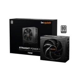 be quiet! Straight Power 12 Platinum 750W ATX3.1, PC-Netzteil schwarz, 1x 12-Pin High Power GPU, 4x PCIe, Kabel-Management , 750 Watt