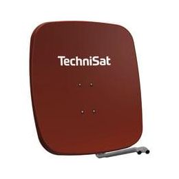 Technisat Satellitenspiegel 65 Zentimeter Plus Aluminium, Sat-Spiegel rot, Retail