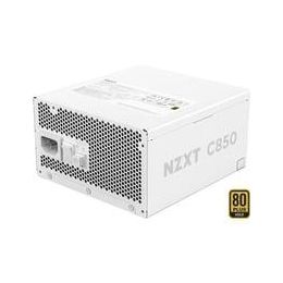 NZXT C850 Gold ATX 3.1, PC-Netzteil wei&szlig;, 1x 16-Pin Grafikkarten Stecker, 3x PCIe, Kabel-Management, 850 Watt