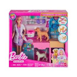 Mattel Barbie "Gute Besserung" Tierkrankenstation Puppe und Zubeh&ouml;r