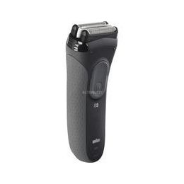 Braun Series 3+ 3000, Rasierer schwarz/grau