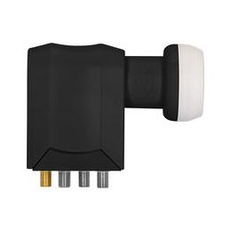 Technisat Universal Single Cable Router 4 plus 4 Low Noise Block Converter, LNB schwarz, Retail