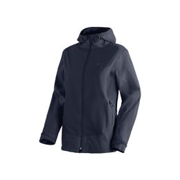 Regenjacke Maier Sports "Brocken W", Damen, Gr. 44, dunkelblau, 100% Polyester, Jacken Regenjacke, Damen Jacke wasserdicht, moderner Windbreaker, Outdoorjacke, Reg. Fit