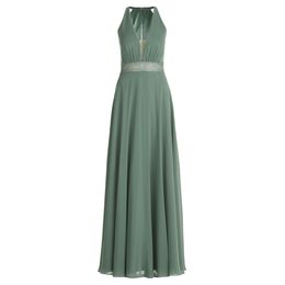 Abendkleid Vera Mont "Abendkleid mit Spitze", Damen, Gr. 38, EURO, gr&uuml;n (light aventurine), 100% Polyester PES., Kleider Abendkleid