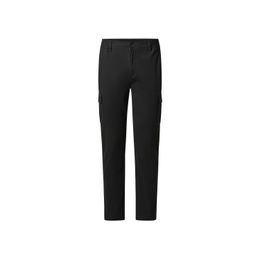 esmara Men Herren Cargohose, mit seitlichen Eingrifftaschen (Schwarz, M (48/50)) 100392834002