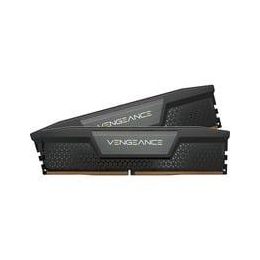 Corsair DIMM 16 GB DDR5-5200 (2x 8 GB) Dual-Kit, Arbeitsspeicher schwarz, CMK16GX5M2B5200C40, Vengeance