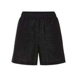 Esmara&reg; Damen Shorts mit Leinen (Schwarz, 42) 100390731005