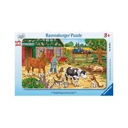Ravensburger Puzzle Gl&uuml;ckliches Bauernhofleben