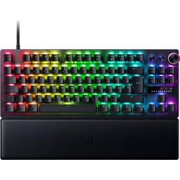 Razer Gaming-Tastatur "Huntsman V3 Pro Tenkeyless DE Layout", schwarz, B:36,3cm H:3,8cm T:13,9cm, Tastaturen, Gaming-Tastatur