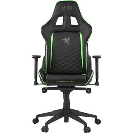 Razer Gaming-Stuhl "Tarok Pro by Zen, PU Kunstleder", schwarz, St&uuml;hle, 3D-Armlehnen, Lendenkissen und Kopfkissen, bis 130kg, Gaming-Stuhl