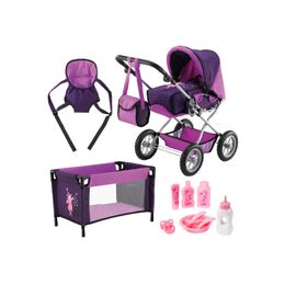 BAYER DESIGN Kombi-Puppenwagen Grande Megaset (Fee) 100227535002