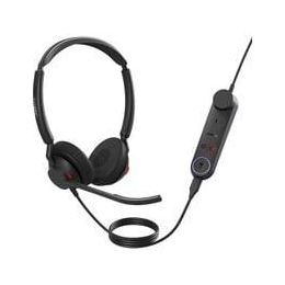Jabra Engage 50 II Link, Headset schwarz, Stereo, USB-C, MS
