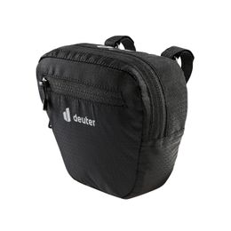 Fahrradtasche Deuter "FRONT BAG 1.2 L", schwarz, Taschen, Herren, B/H/T: 8cm x 5cm x 16cm, Polyamid, Fahrradtasche, sportlicher Stil, f&uuml;r Radsport, mit Rei&szlig;verschluss, B:8cm H:5cm T:16cm