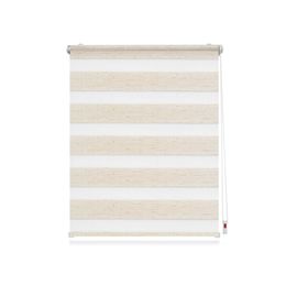 LICHTBLICK Duo Rollo Klemmfix, oh, Natur, 50x150 cm (Natur, 50x150 cm) 100313040104
