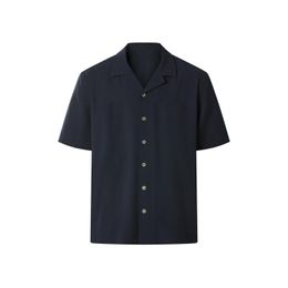 esmara Men Herren Freizeithemd kurzarm (Navy, XXL (45/46)) 100400807005