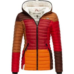 Steppjacke Navahoo "Steppjacke Multikulti", Damen, Gr. L, bunt (multicolour autumn leaves), Obermaterial: 100% Nylon NY. Obermaterial: Futter: 100% Polyester PES. 100% Polyester PES., Jacken Steppjacke