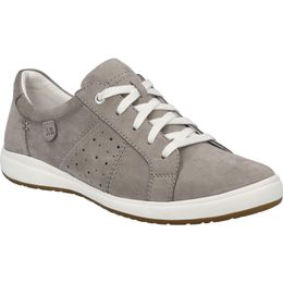Sneaker Josef Seibel "Caren 01, grau", Damen, Gr. 41, grau, Obermaterial: 100% Rindsleder Leather cow., Schuhe Sneaker