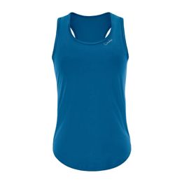 Tanktop WINSHAPE "AET128LS", Damen, Gr. S, gr&uuml;n (teal gr&uuml;n), 85% Polyester, 15% Elasthan, R&uuml;ckenausschnitt, Tops Tanktop, Functional Soft and Light