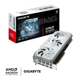 Gigabyte Grafikkarte "Radeon RX 9070 XT GAMING OC ICE 16G Grafikkarte - 16GB GDDR6, 256bit", ohne farbbezeichnung, Grafikkarten, Grafikkarte