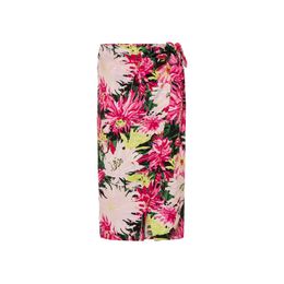 esmara&reg; Damen Wickelrock midi (36, Blumen/pink)"" 100373736002