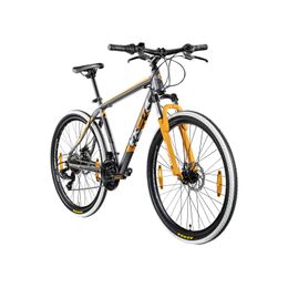 Z&uuml;ndapp Z&uuml;ndapp Mountainbike &raquo;FX27&laquo;, 27,5 Zoll (grau/orange) 100392795005