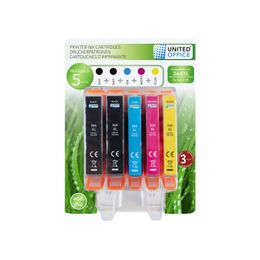 UNITED OFFICE&reg;"" UNITED OFFICE&reg; Druckerpatronen HP Multipack (Multipack 364 XL (5-Pack))"" 100369345001