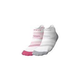 Crivit Funktionssocken Kurzschaft Laufen, 2 Paar (Pink/Grau, 35/36) 100400338007