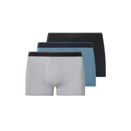esmara Men Herren Boxer, 3 St&uuml;ck (schwarz/blau/grau, 8/XXL) 100391537001