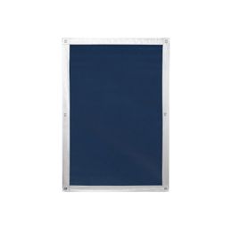 LICHTBLICK Dachfenster Sonnenschutz Haftfix, ohne Bohren, Verdunkelung (Blau, 36x71,5 cm f&uuml;r C04/104) 100313204004