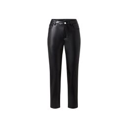 Esmara&reg; Damen Hose, in Lederoptik (Schwarz, 38) 100393002003