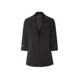 Esmara&reg; Damen Blazer, mit Eingrifftaschen (Schwarz, 44) 100391258006