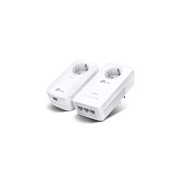 TP-LINK Netzwerk-Adapter "AV1300-AC1200-Gigabit-WLAN-Powerline-KIT mit Steckdose", ohne farbbezeichnung, B:19cm H:10,3cm T:23,2cm, Adapter, Netzwerk-Adapter