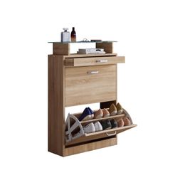 Vcm Schuhschrank Sipos, Sonoma-Eiche, M (Sonoma-Eiche, M) 100293431007