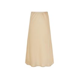 esmara&reg; Damen Rock Satin Midi (Beige, 44)"" 100382924020