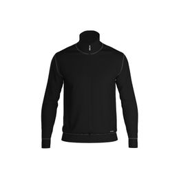 Sweatshirt BOSS "Sweatjacke Structure Zip Jacket", Herren, Gr. XXL, schwarz, Obermaterial: 60% Baumwolle CO. 40% Polyester PES., Sweatshirts Sweatshirt