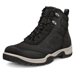 Schn&uuml;rboots Ecco "Xpedition III", Damen, Gr. 36, schwarz, Nubukleder, Textil, unifarben, Schuhe Schn&uuml;rboots, Outdoorschuh, Stiefelette mit wasserabweisender TEX-Membran